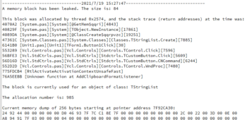 Detecting Memory Leaks in Delphi applications using FastMM 4 | Atozed Software