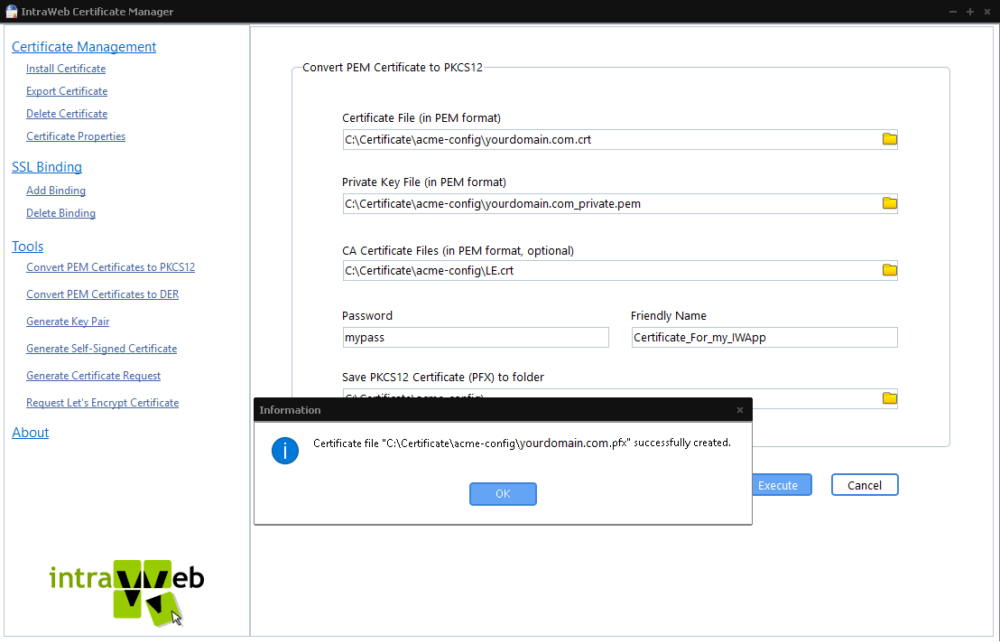 Creating and Installing a certificate for your IntraWeb Http.sys applications – Atozed Software