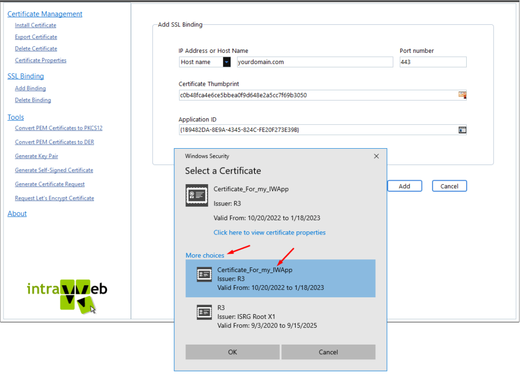 Creating and Installing a certificate for your IntraWeb Http.sys applications – Atozed Software
